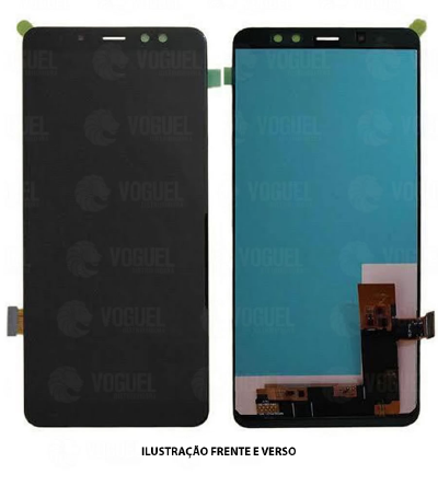 TELA DISPLAY SAMSUNG A8 PLUS 2018 / A730 PRETO INCELL - Vogel Cell ...